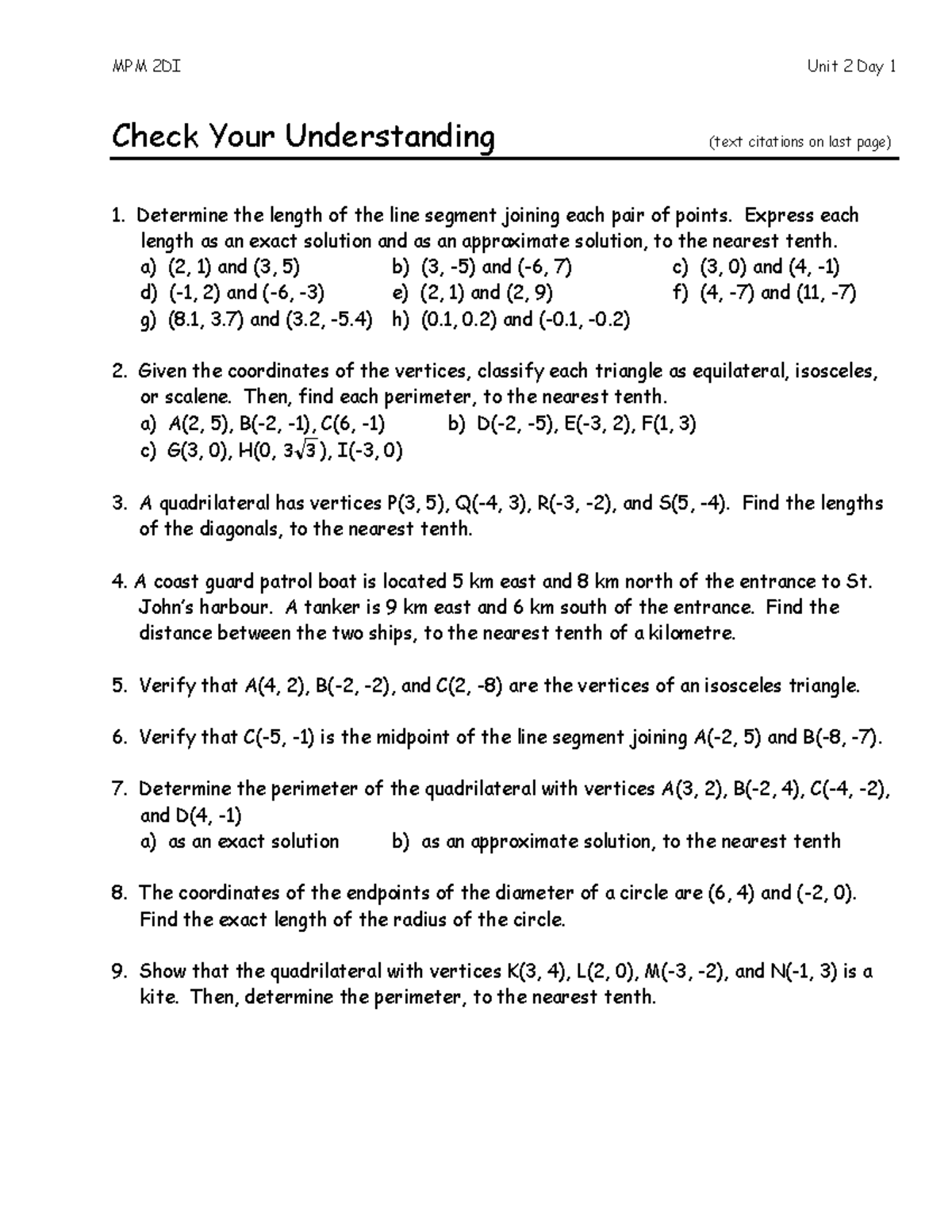 Unit 2 Day 1 - Homework - adsad fafdasdg - MPM 2DI Unit 2 Day 1 Check ...