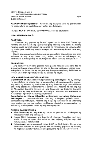 Catch up Friday Activity - Catch up Friday Activity Grade 7 Components ...