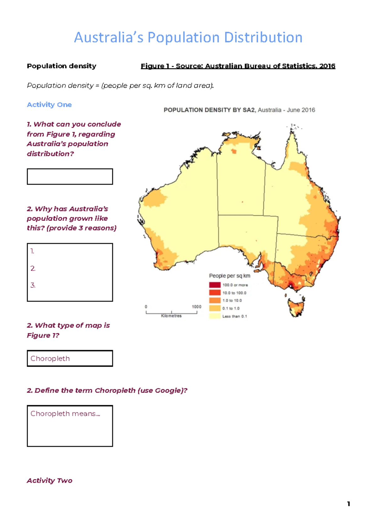 1.Australia's Population Distribution - Australia’s Population ...