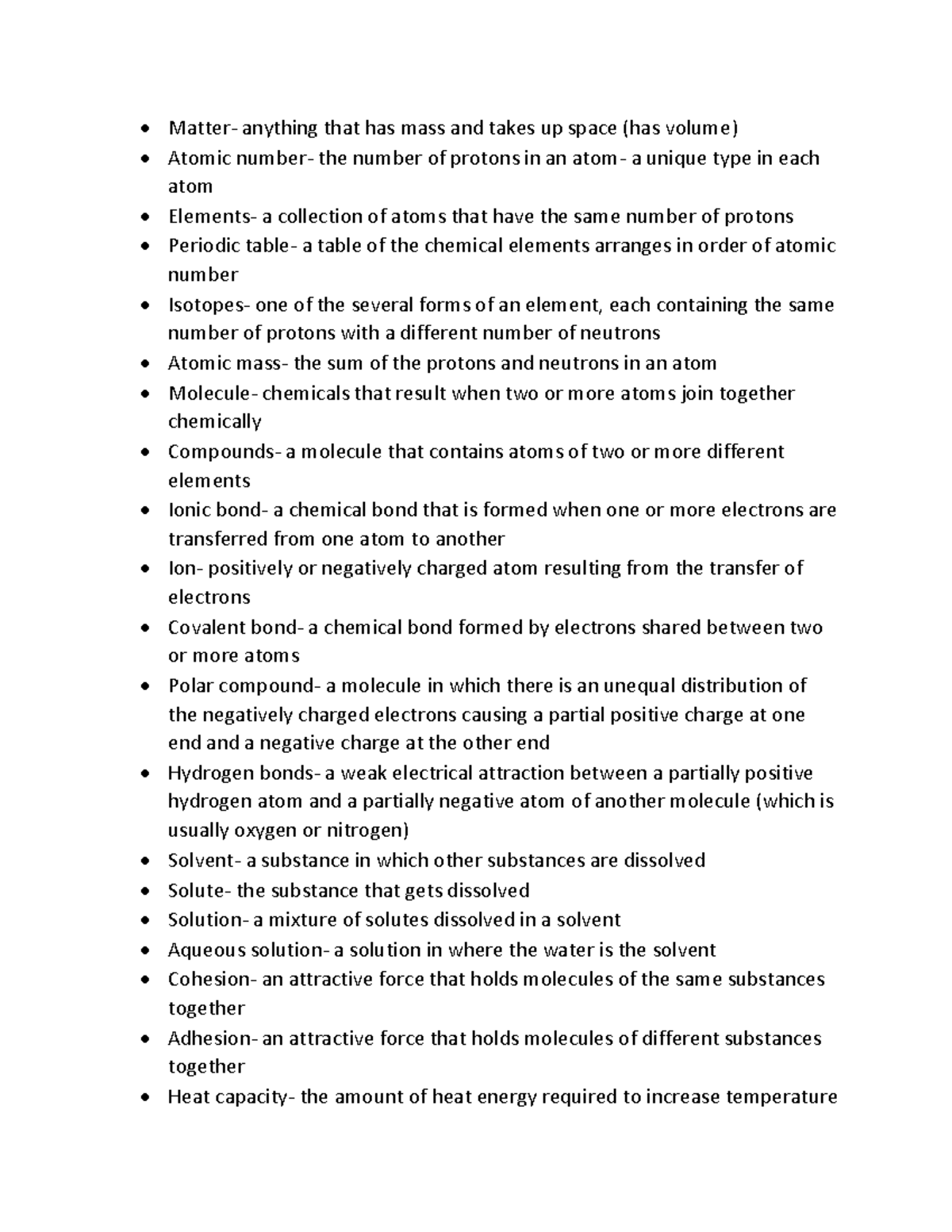 Biology study guide 2 - what you need to know to pass module 2 test ...