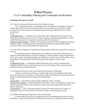 Ch. 12 police process diagrams - CRJ 203 - Studocu