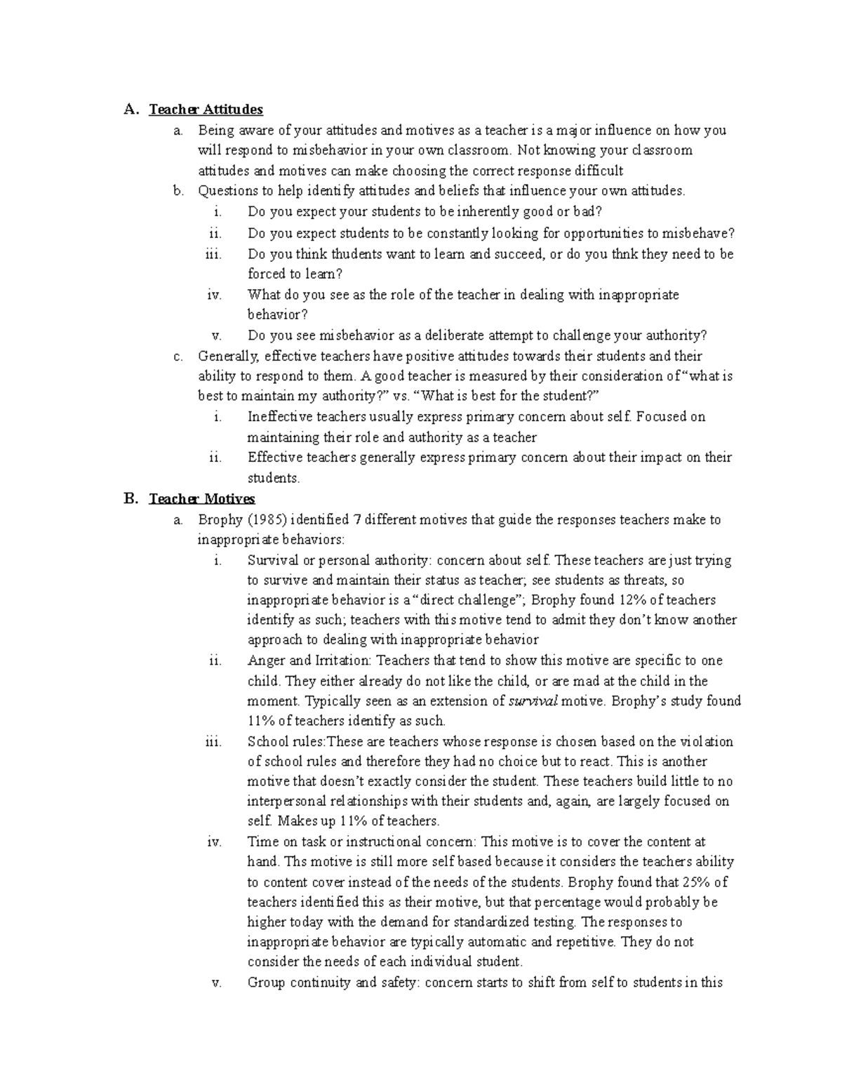 WGU C572 Chapter 6 Notes When Misbehavior Occurs - C572 - WGU - Studocu