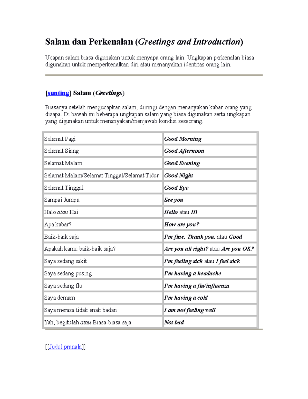 Downacademia - Giat belajar - Salam dan Perkenalan (Greetings and Introduction) Ucapan salam ...