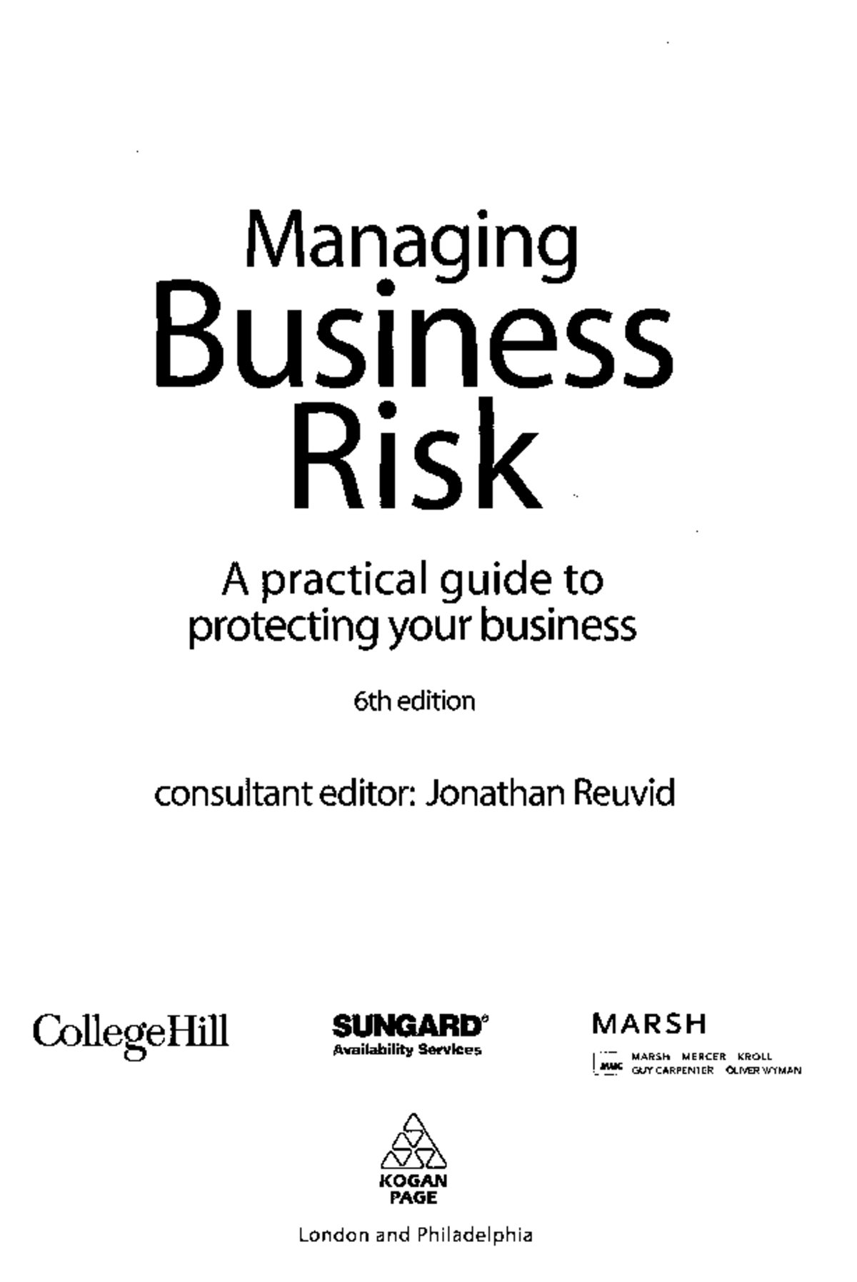 Managing Business Risk A Practical Guide-107850030 - Managing Business ...