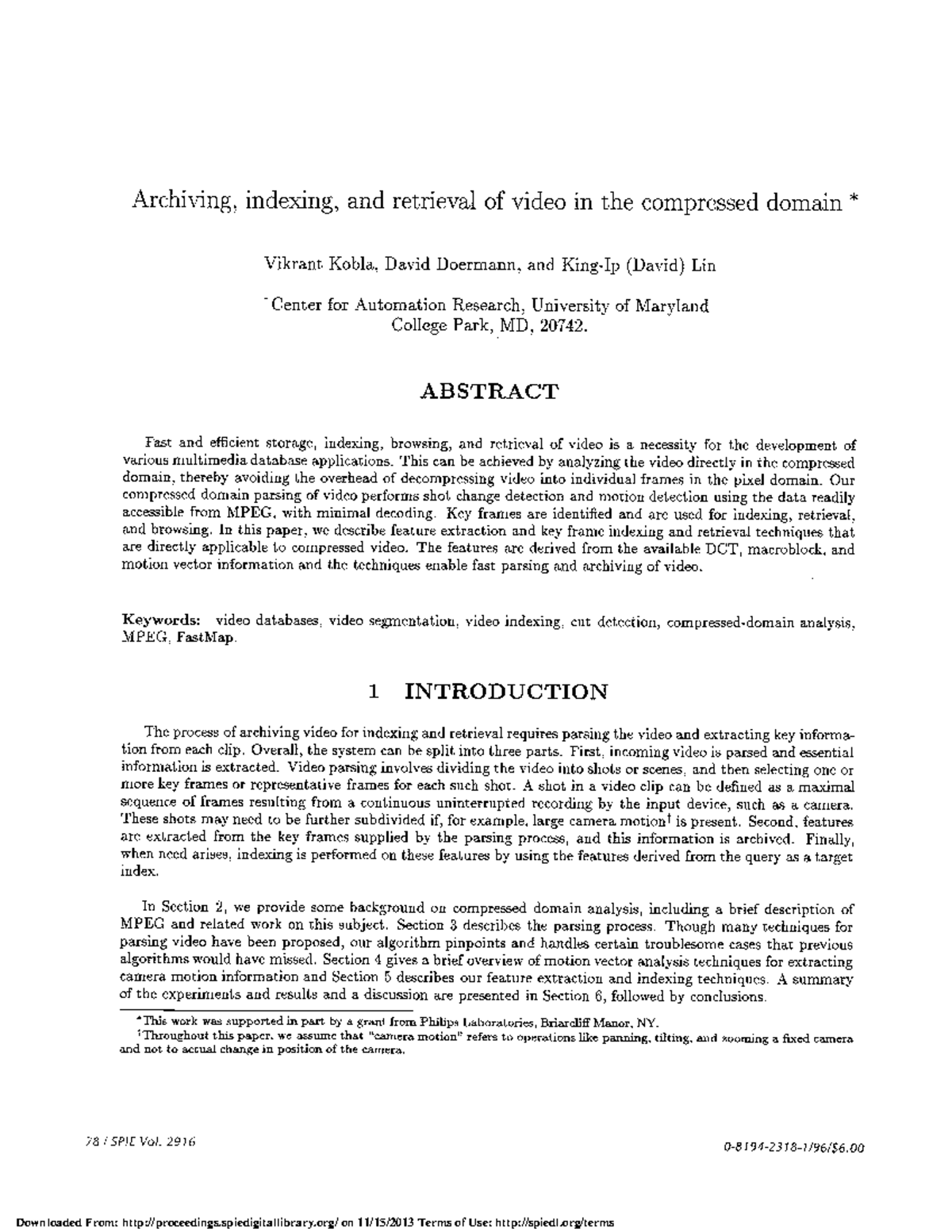 Archiving Indexing System - ####### Archiving, indexing, and retrieval ...