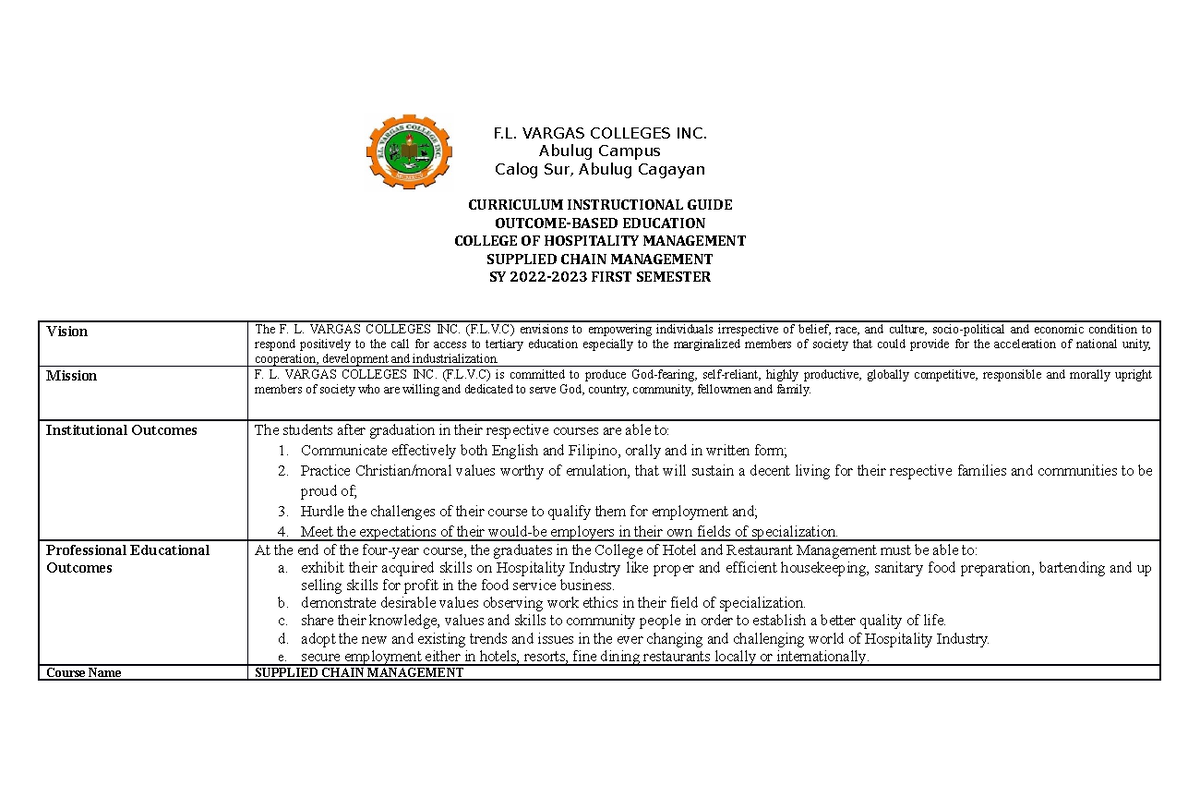 OBE CIG Joana - n/a - F. VARGAS COLLEGES INC. Abulug Campus Calog Sur ...