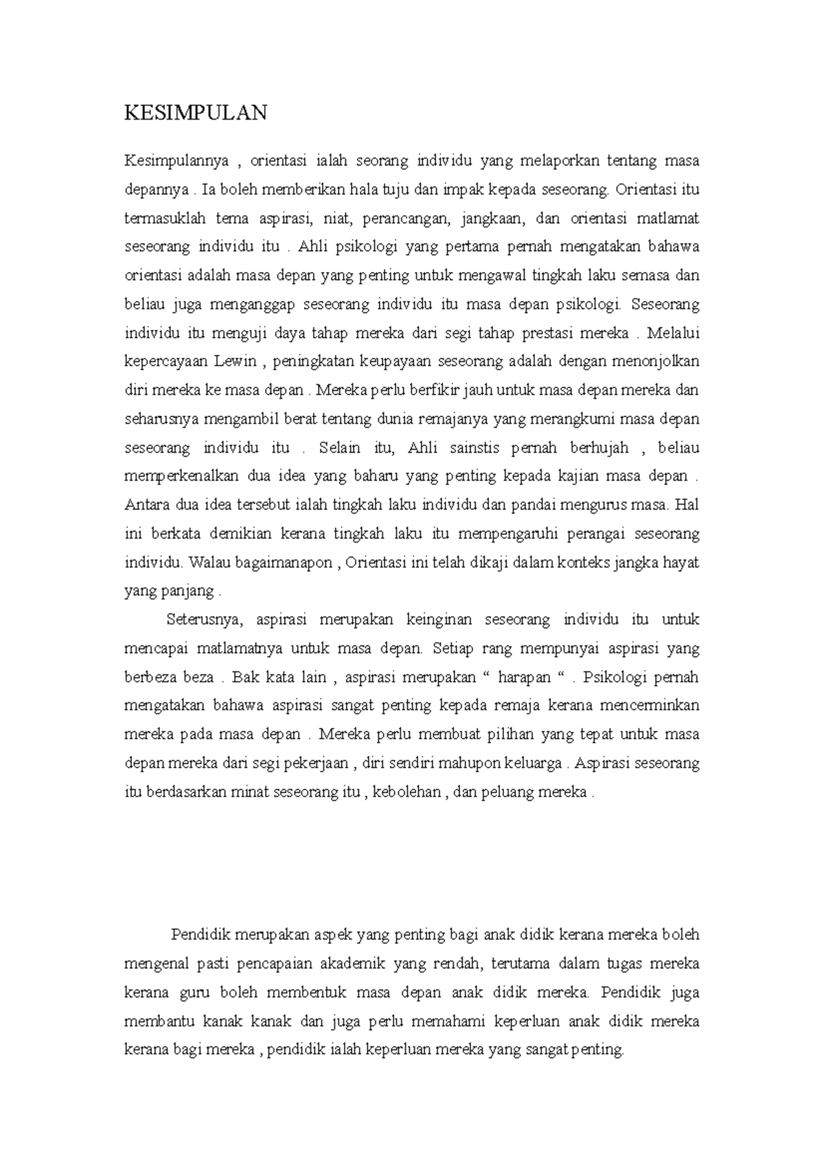 Kesimpulan artikel ctu (Auto Recovered) - KESIMPULAN Kesimpulannya ...