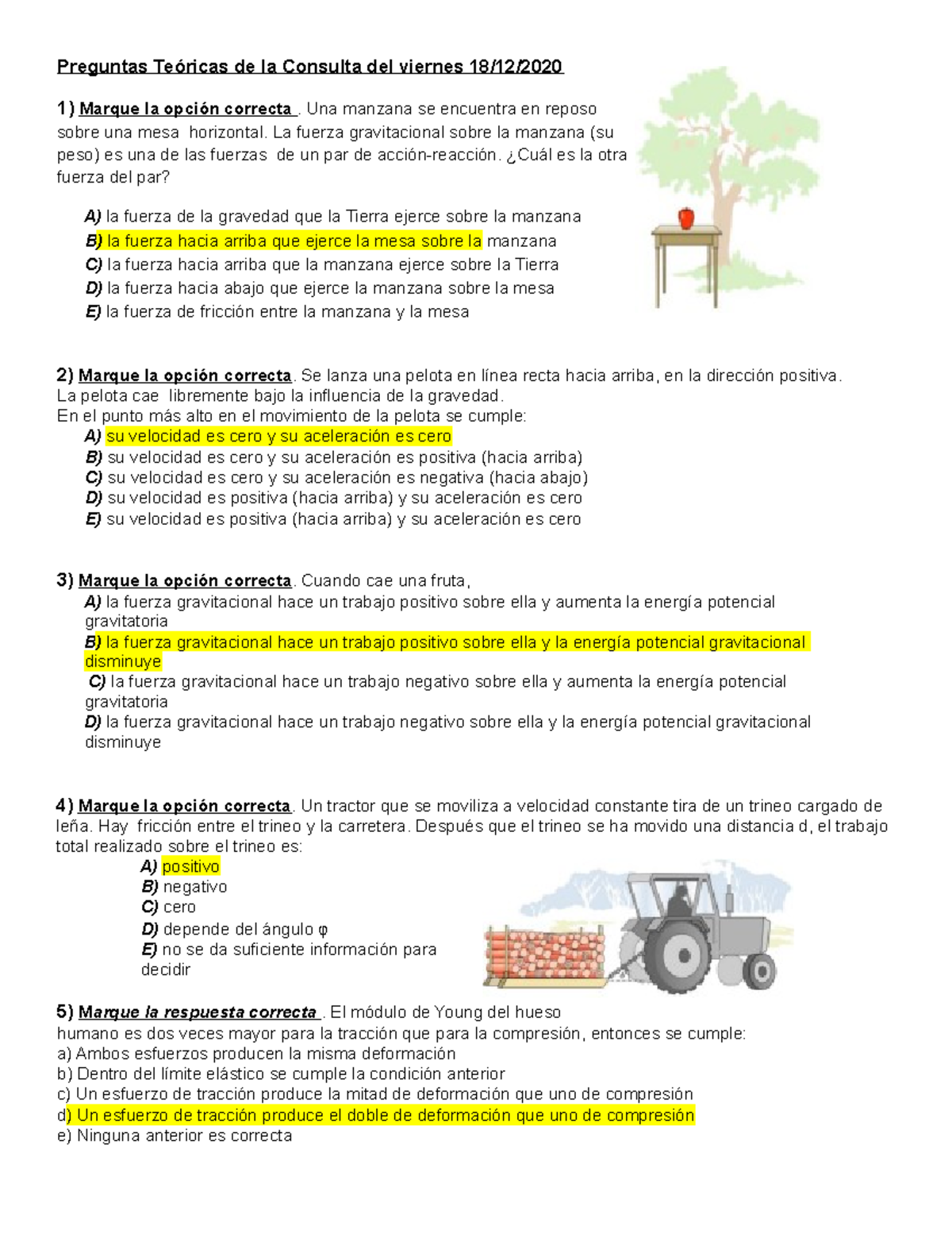 Preguntas Teóricas - 1era Parte - Preguntas Teóricas de la Consulta del viernes 18/12/2 020 1 ...