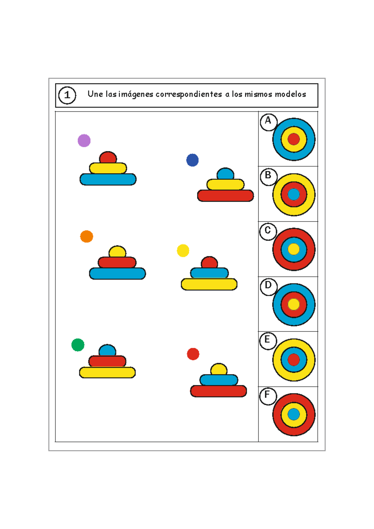 Actividades para trabajar la atención orientación espacial y la ...