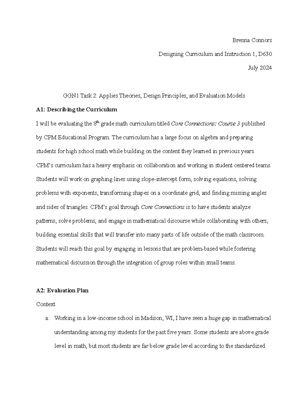 Task 2 - Applies Theories, Design Principles, and Evaluation Models ...