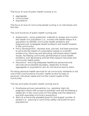 Windshield Survey Template-2 - Part 1: Windshield Survey Component ...