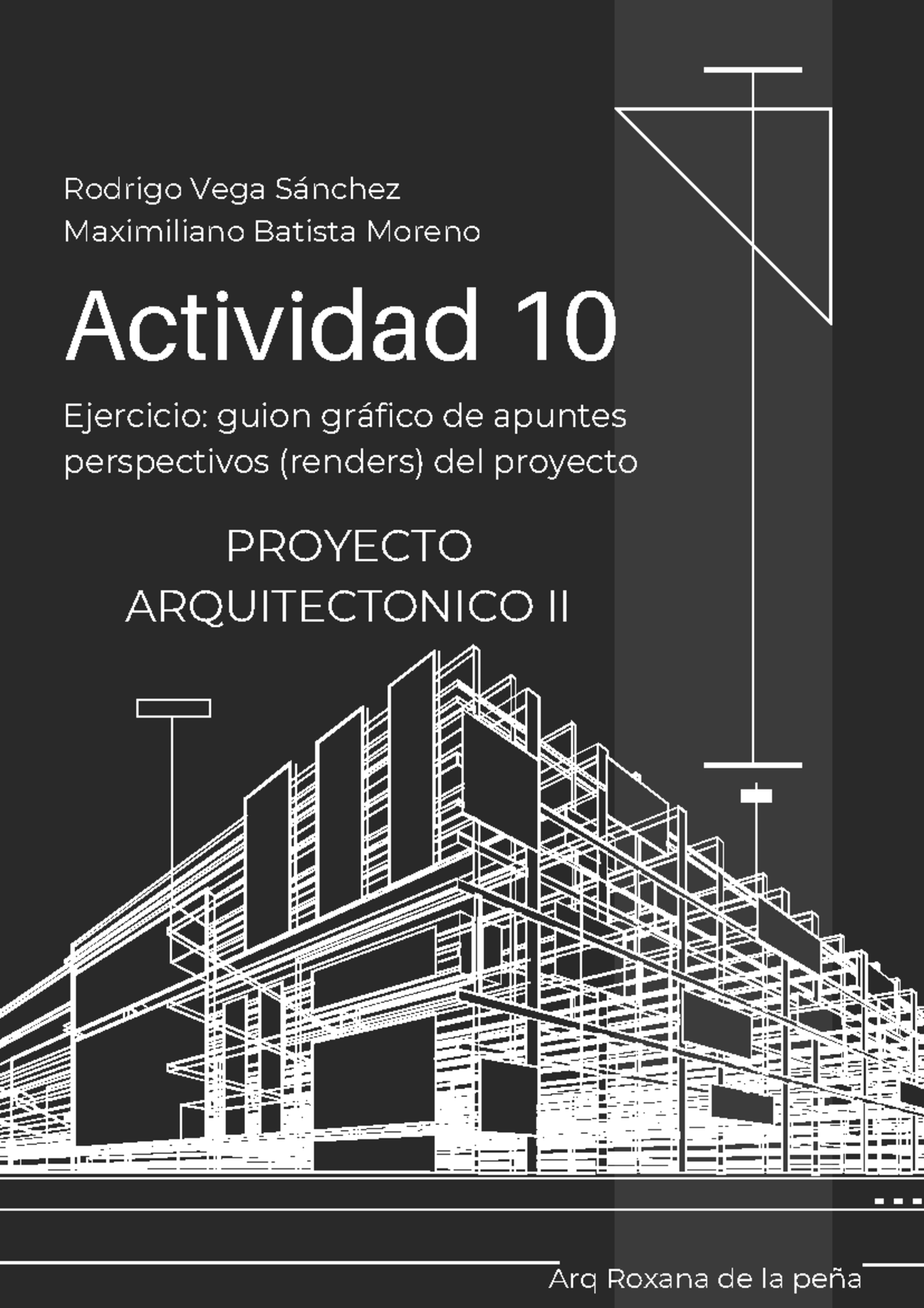 A10 Rvs proyecto II - Proyecto arquitectónico - PROYECTO ARQUITECTONICO ...