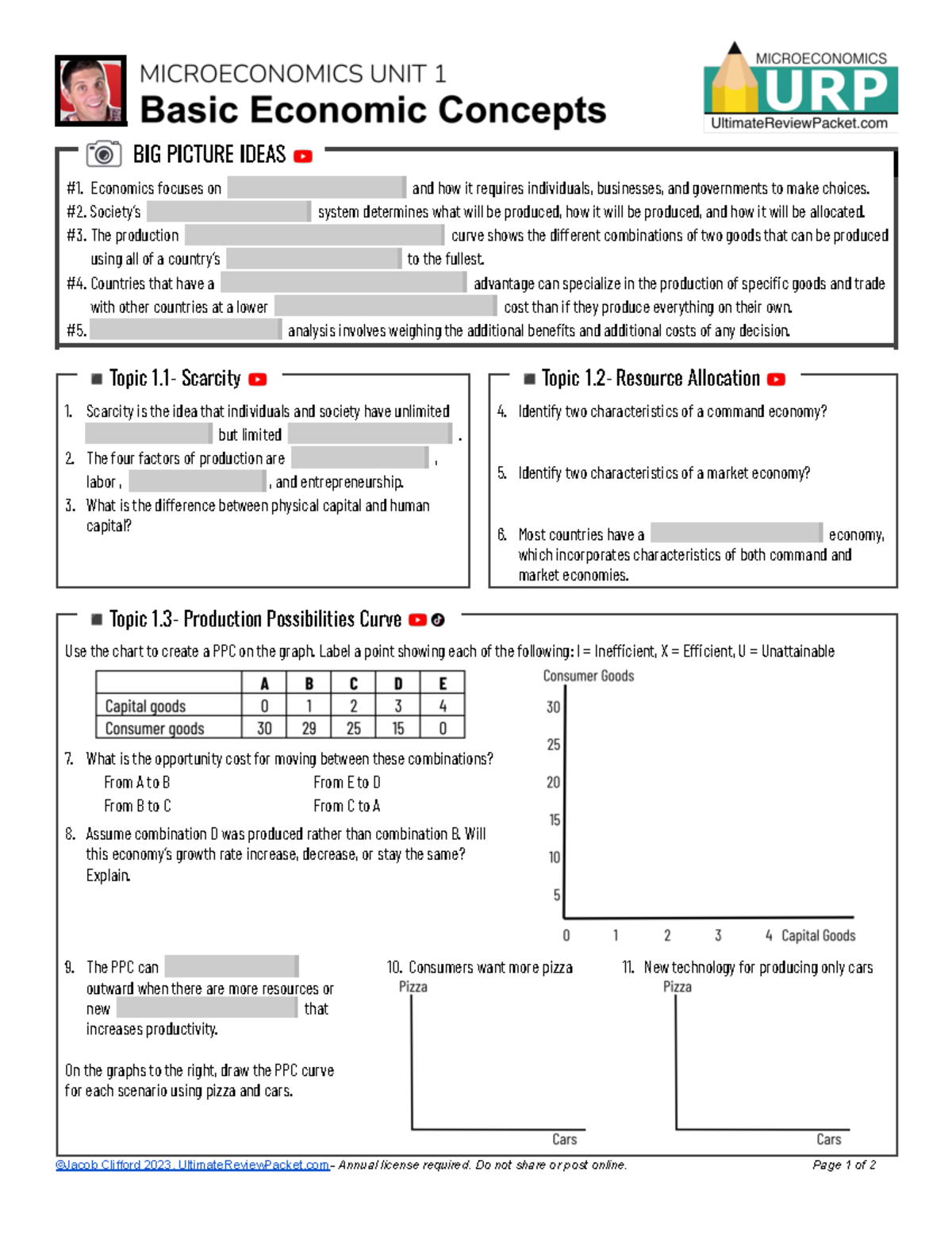 Eu Elftar RBe Aoxsy 6B7F Micro Unit 1 Study Guide www ...