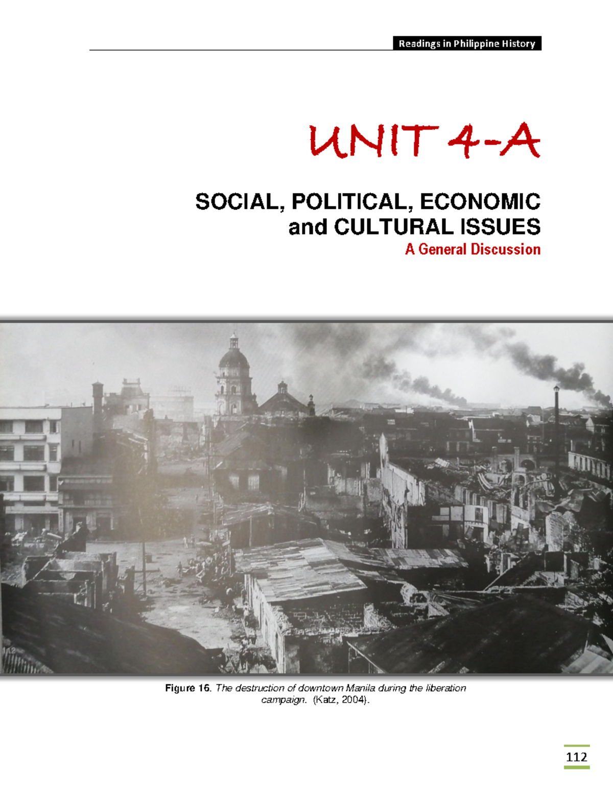 Unit 4 A RIPH - Unit 4 in RIPH - UNIT 4-A SOCIAL, POLITICAL, ECONOMIC ...