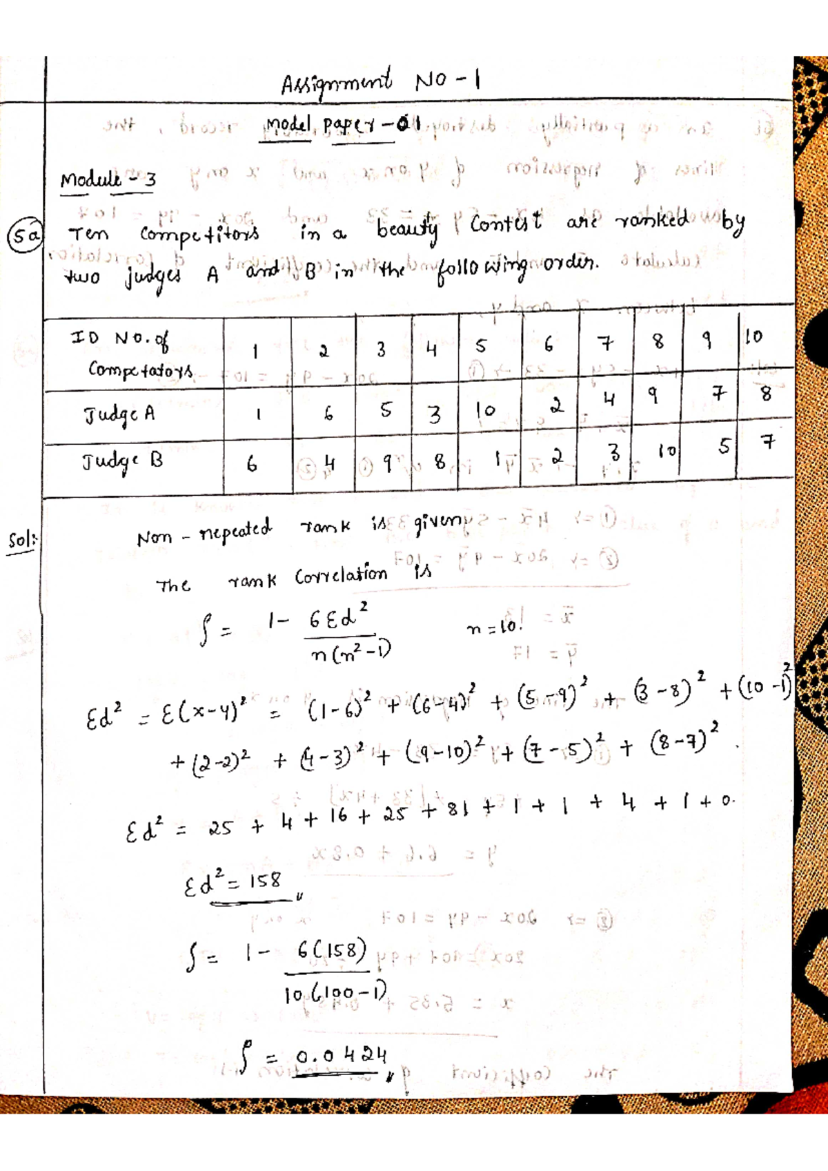 Model paper 1solution - Computer Science and Engineering - Studocu