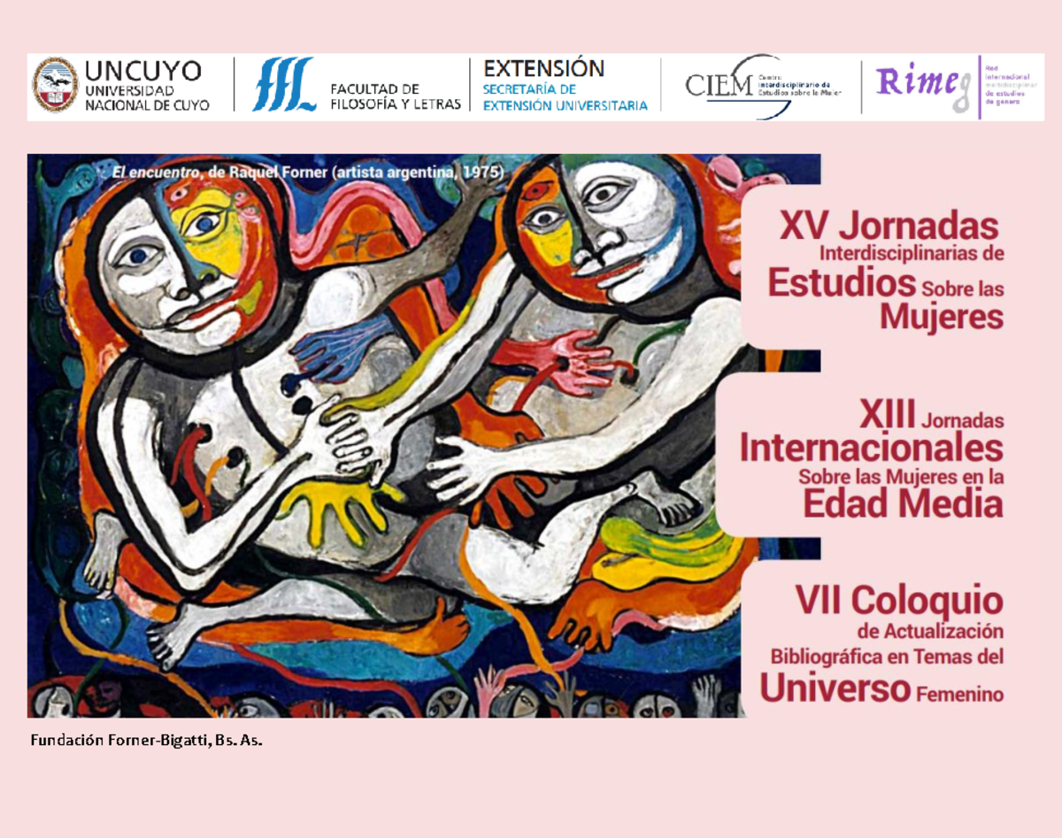 Final - Jornadas Mujer 2023 - FundaciÛn Forner-Bigatti, Bs. As ...