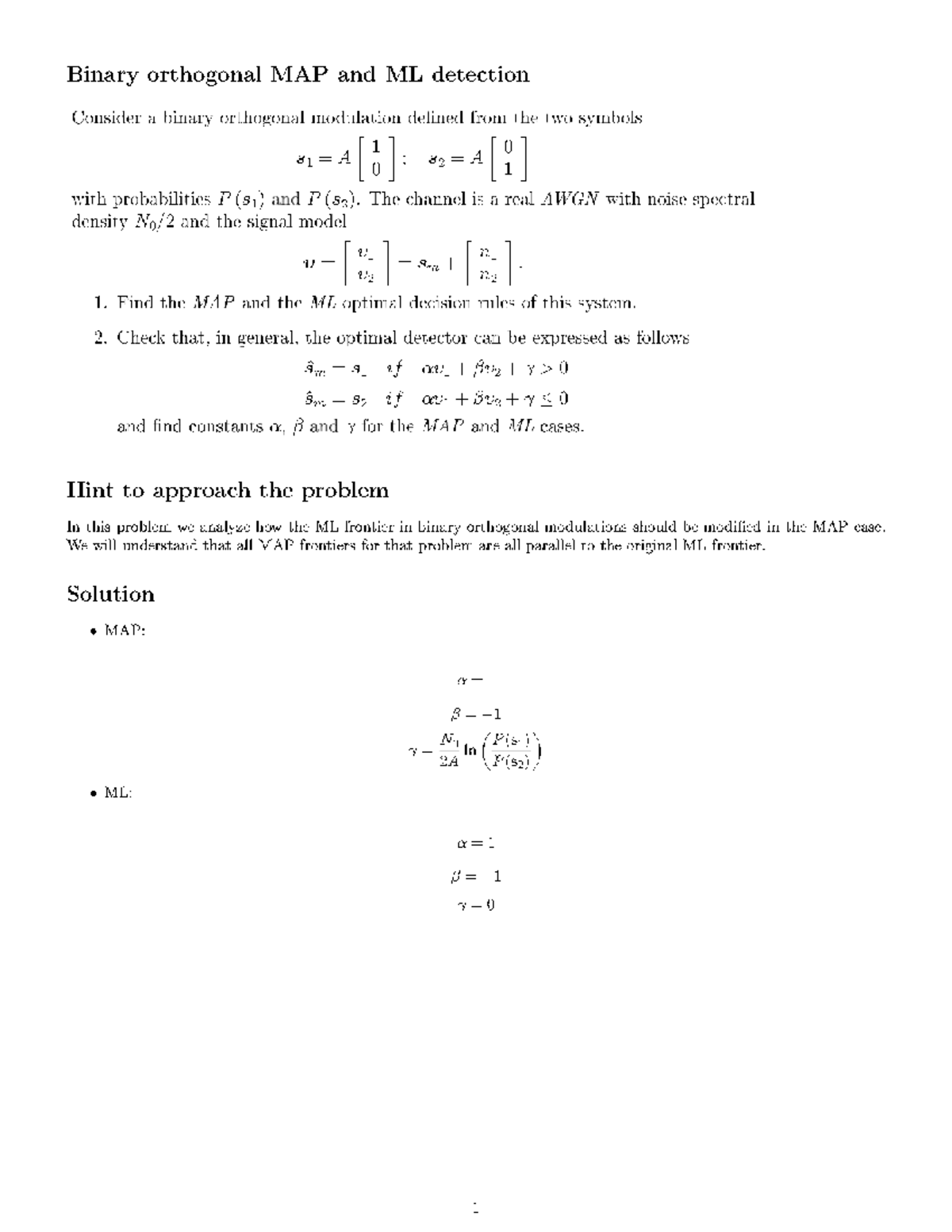 Binary orthogonal MAP and ML detection.pdf - Nextcloud - Comunicaciones Digitales Avanzadas ...