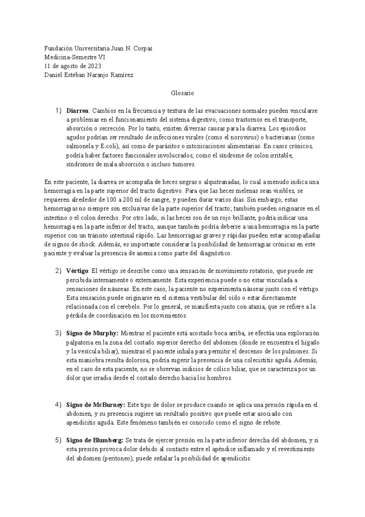 Glosario - eewew - Fundación Universitaria Juan N. Corpas Medicina ...