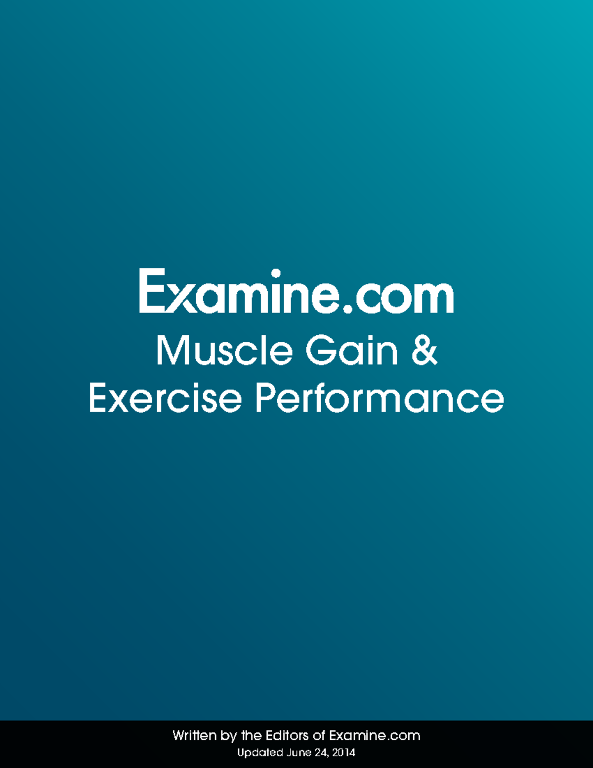 Examine com stack guide muscle gain and exercise performance - Muscle ...