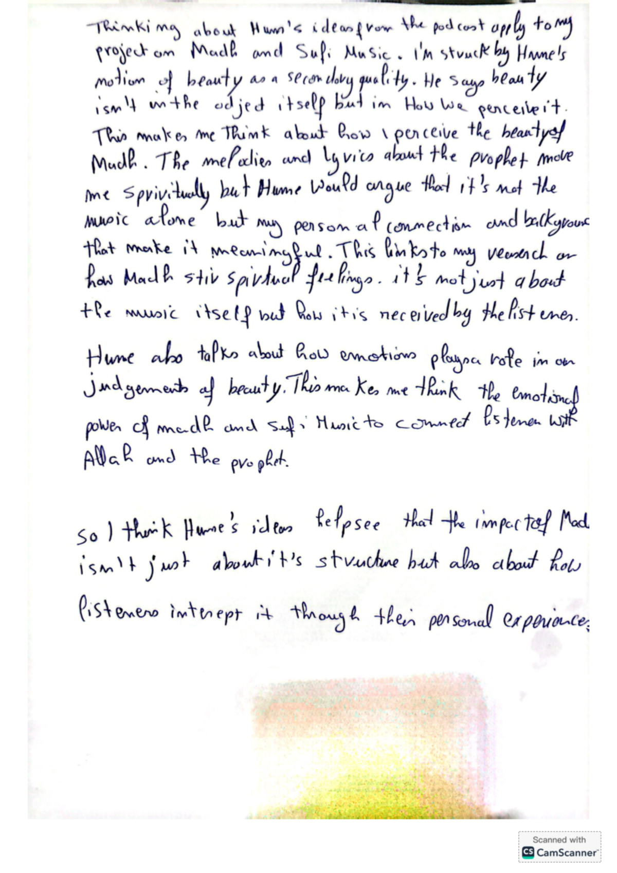 Personal 2 - Bzbzb - Thinking about ideasform the podcast apply to my ...