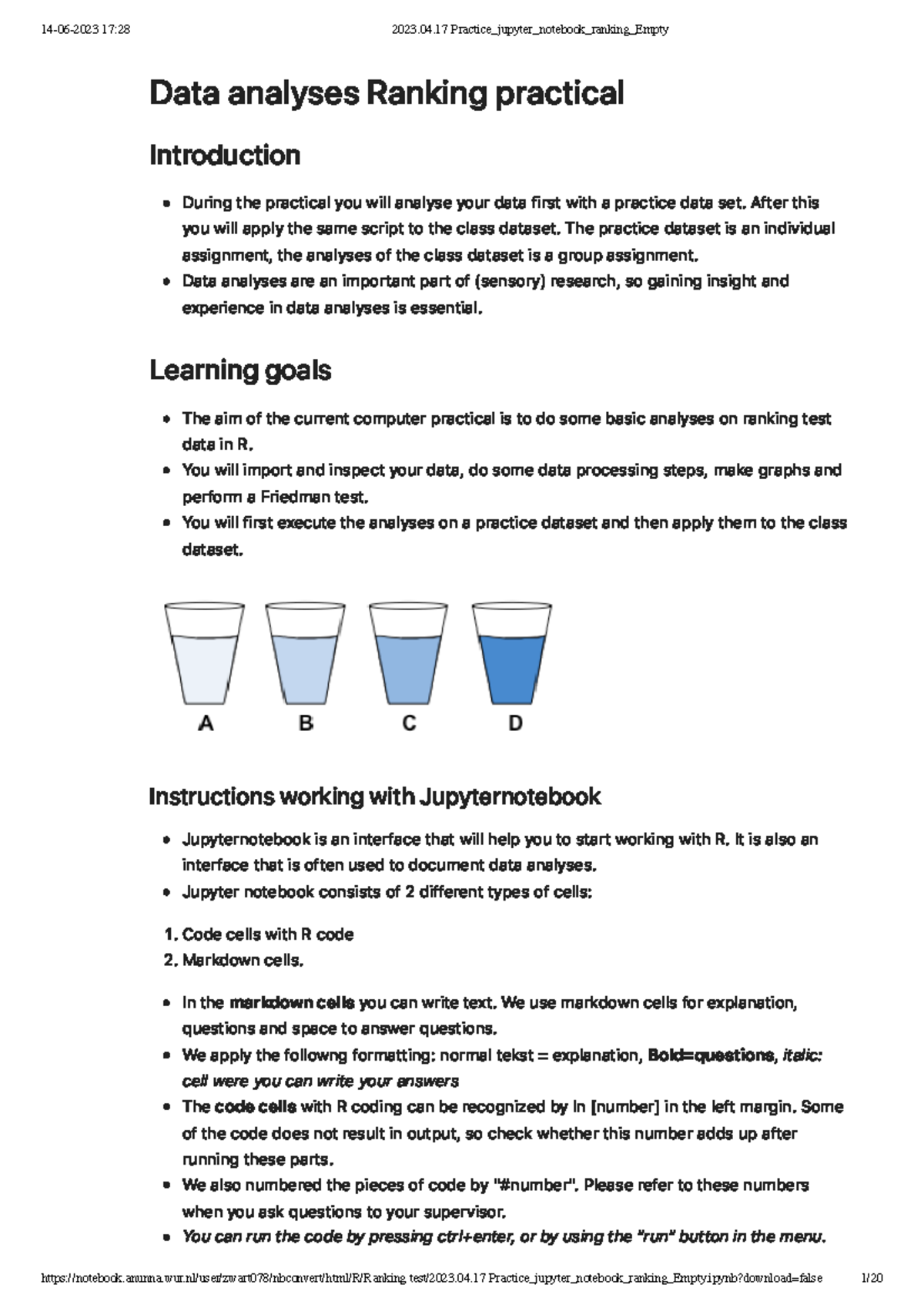 Practice Jupyter Notebook Ranking Empty D A Ta A N A L Y S E S Ra N K I N G P Ra C T I C A L