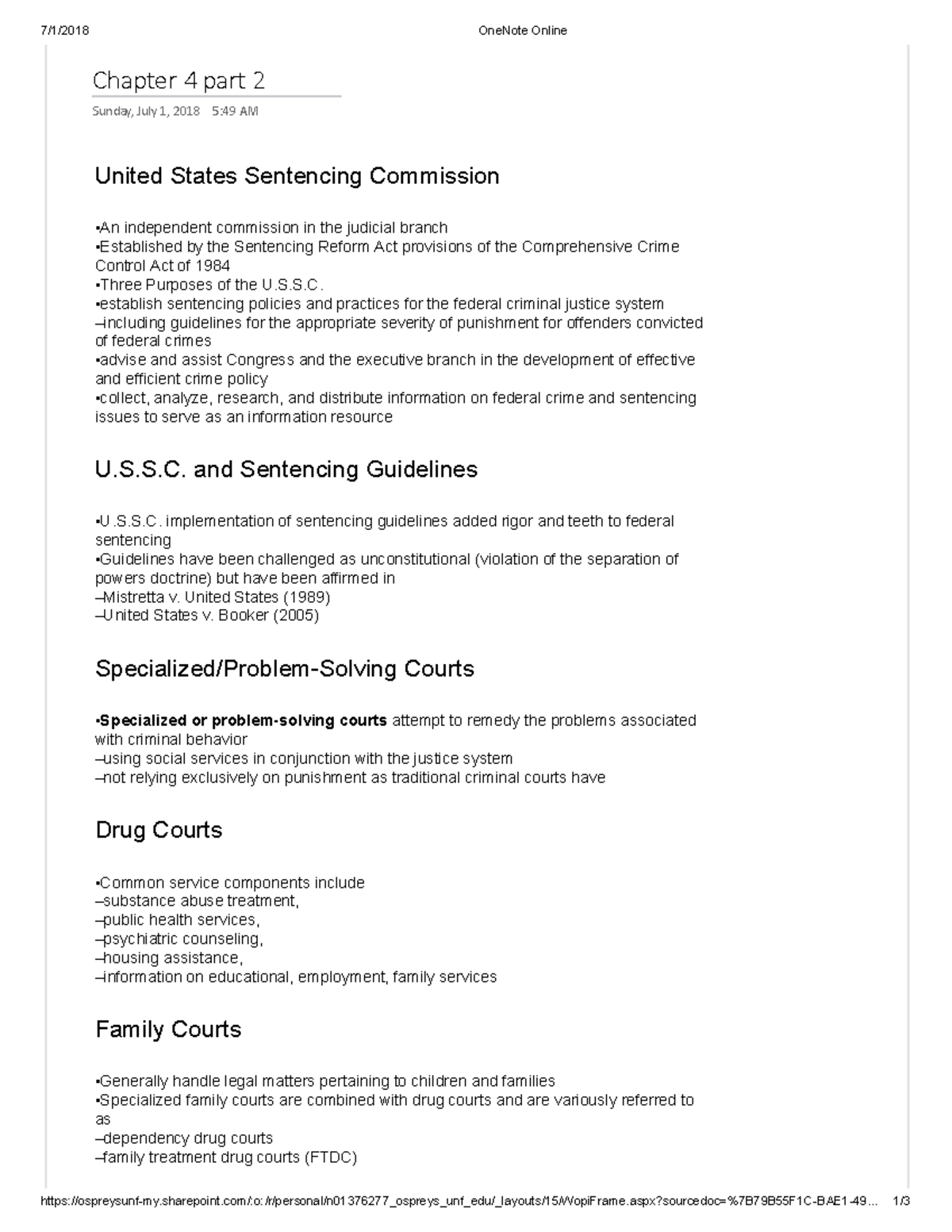 Chapter 4 part 2 notes - 7/1/2018 OneNote Online Chapter 4 part 2 ...