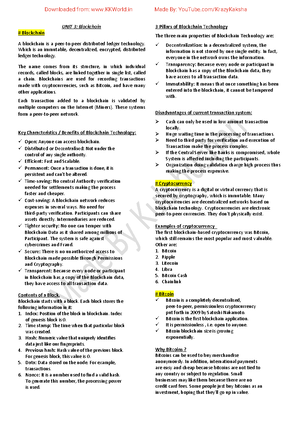 2. Unit-2 Notes - KCA101: FUNDAMENTAL OF COMPUTERS & EMERGING ...