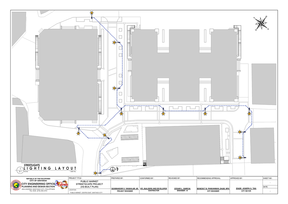 Electrical plan - REPUBLIC OF THE PHILIPPINES PROJECT TITLE : CITY OF ...