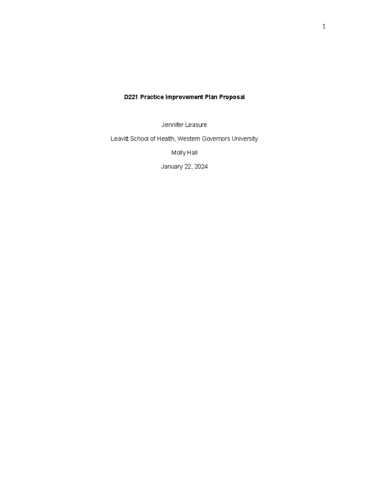 D221 Task Template 12 - Completed task for D221 - D221 Practice ...