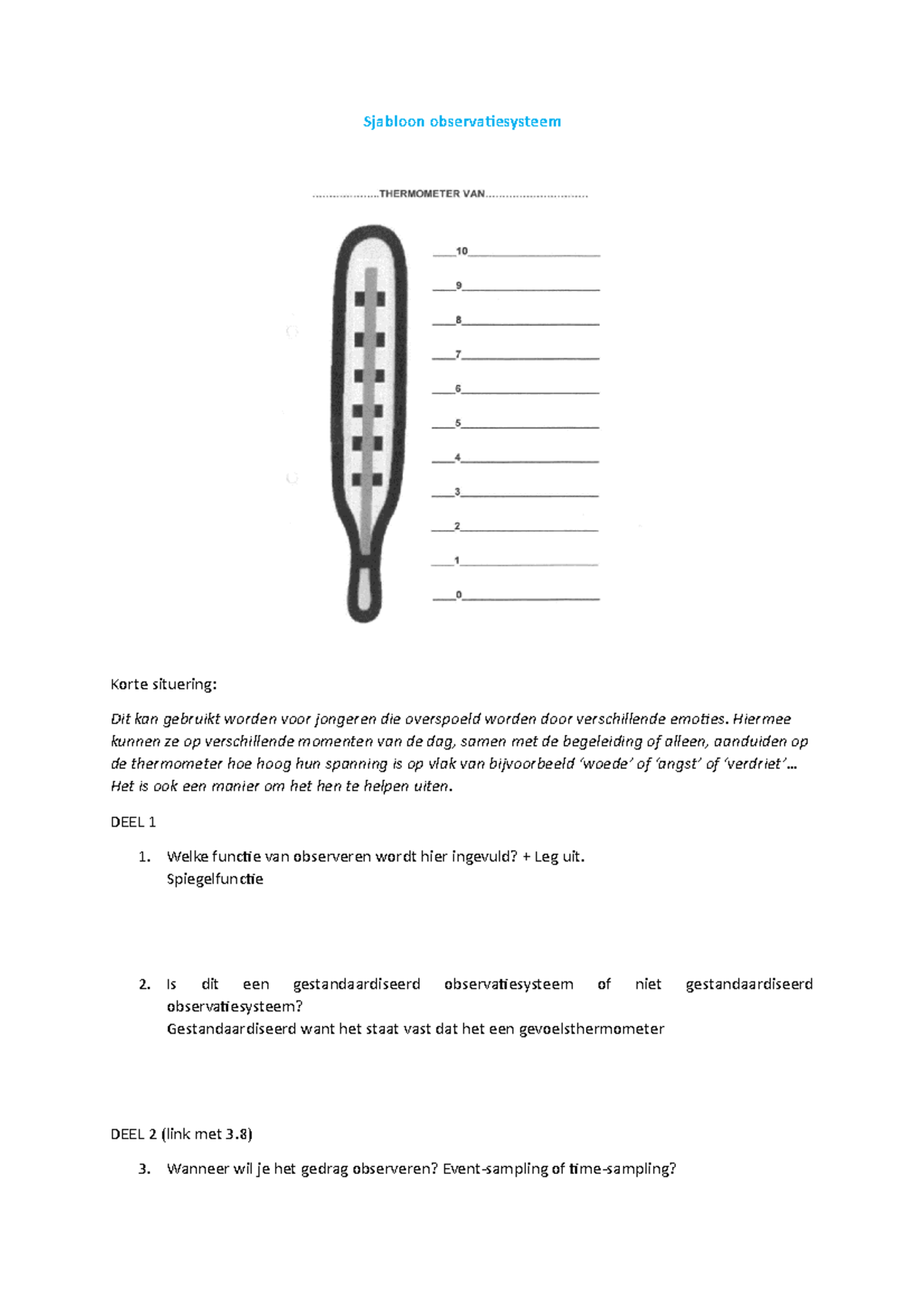 Sjabloon 2 observatiesysteem gevoelsthermometer - Sjabloon ...