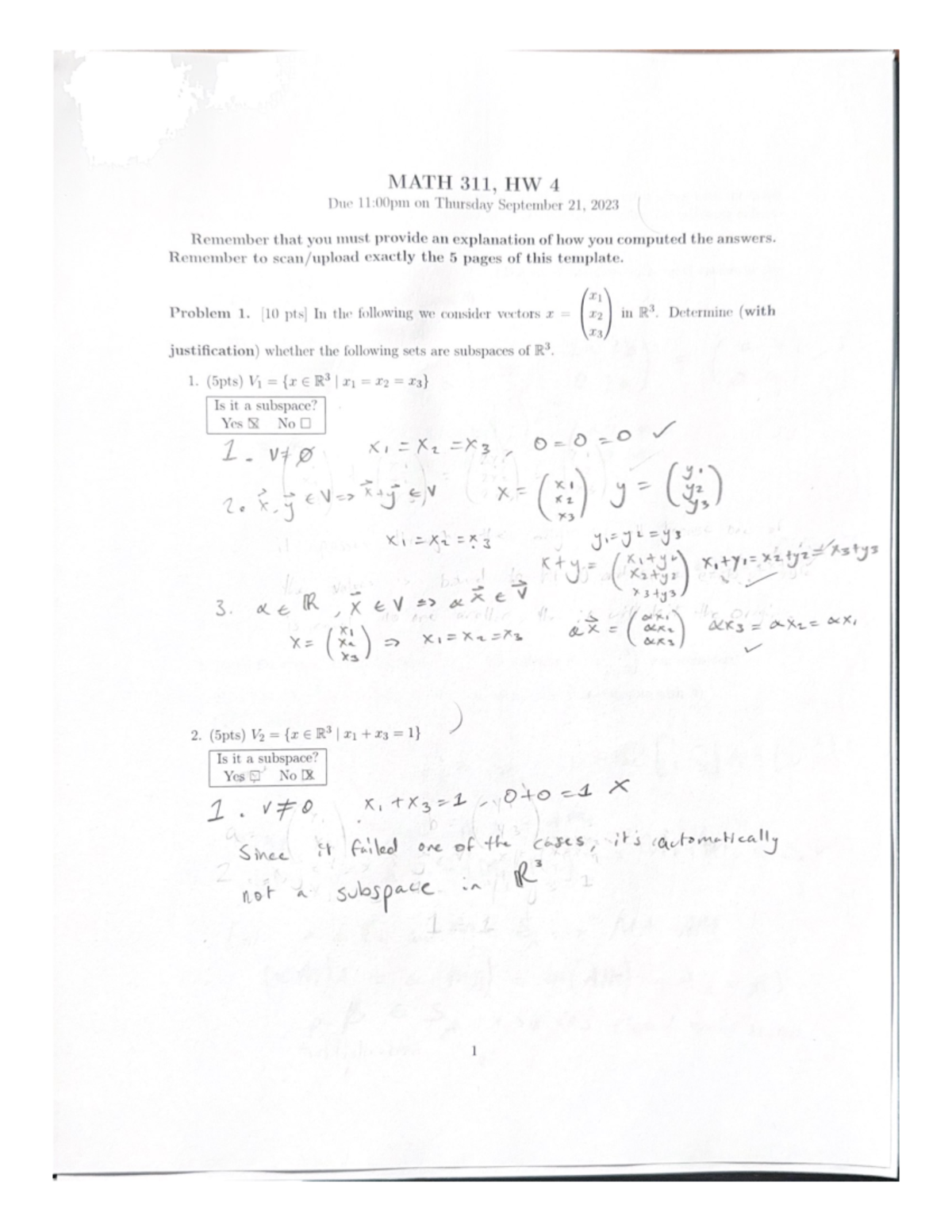 Math311hw4 - MATH 311 - Studocu