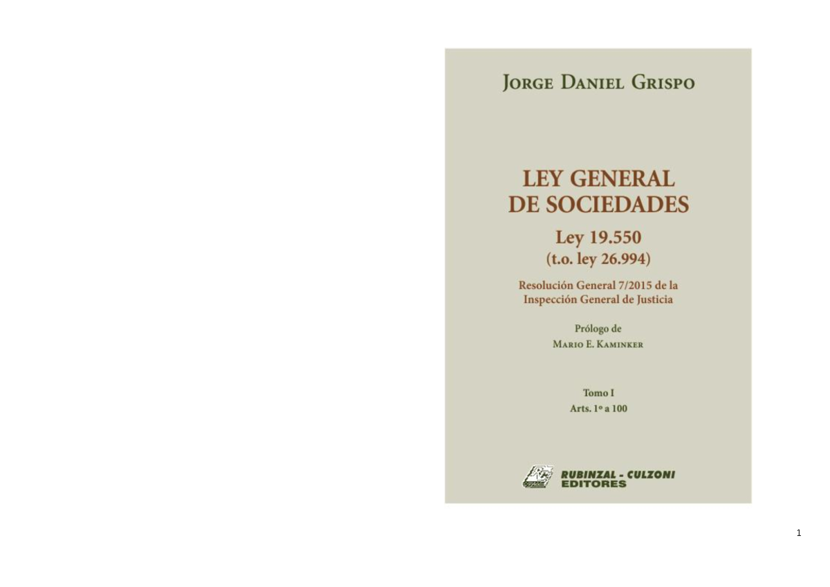 Ley General de Sociedades - Warning: TT: undefined function: 32 Warning: TT: undefined function ...