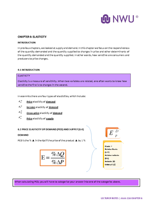 Grade 11 Core notes Paper 1 2022 - GRADE 11 ECONOMICS PAPER 1 ...