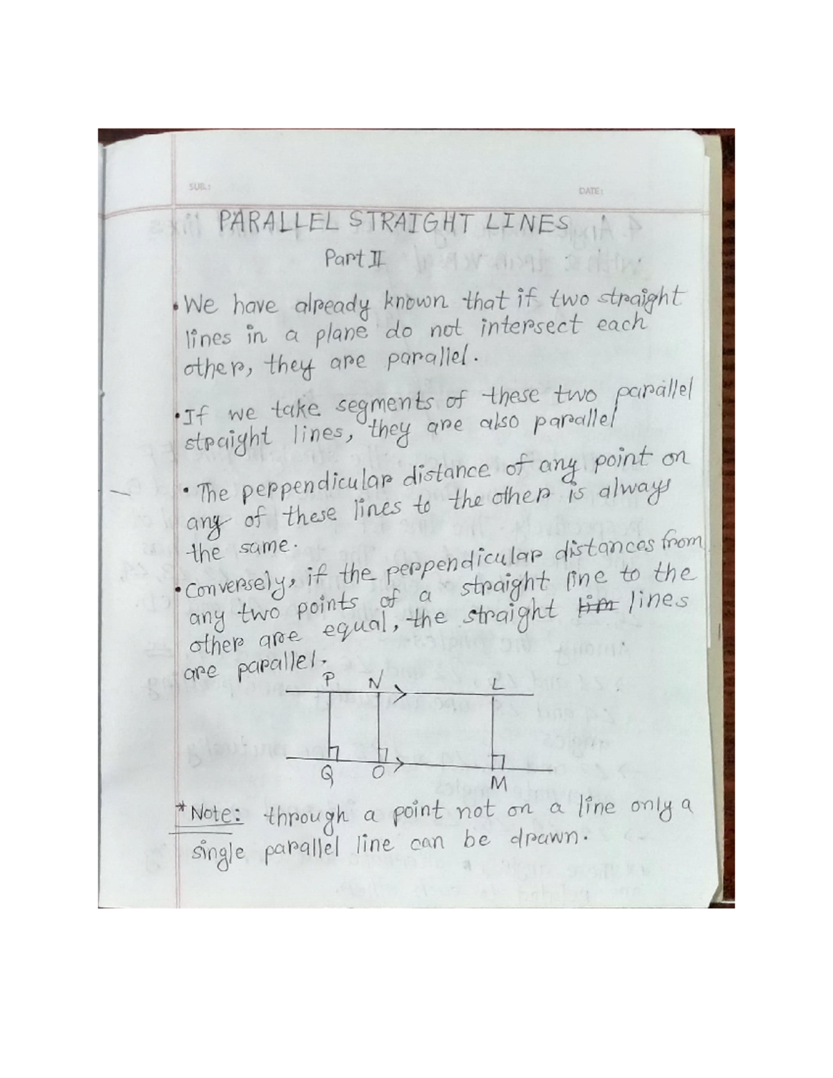 Parallel straight lines (II) - CS50X - Studocu