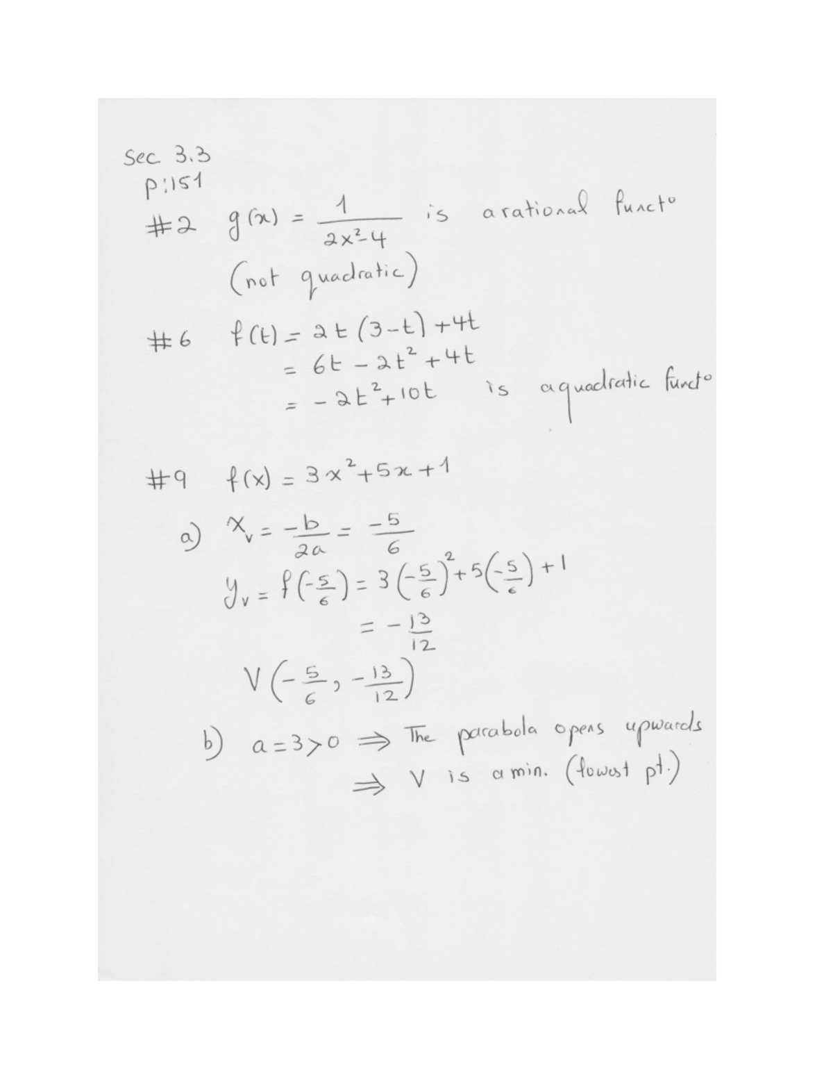 Sections 3.3 Book problems solution - Mathematics for Business - Studocu