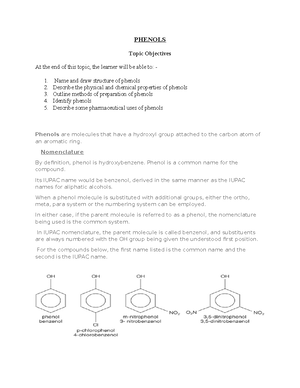 Organic chem 2 past papers - Paper One Page 1 UNIVERSITY EXAMINATION ...