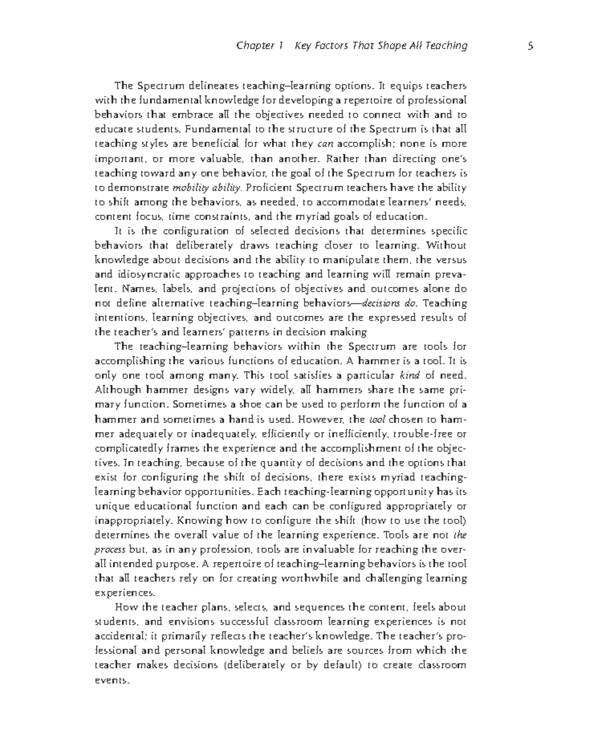 Notes Science-4 - Physical Science - The Spectrum delineates teaching ...