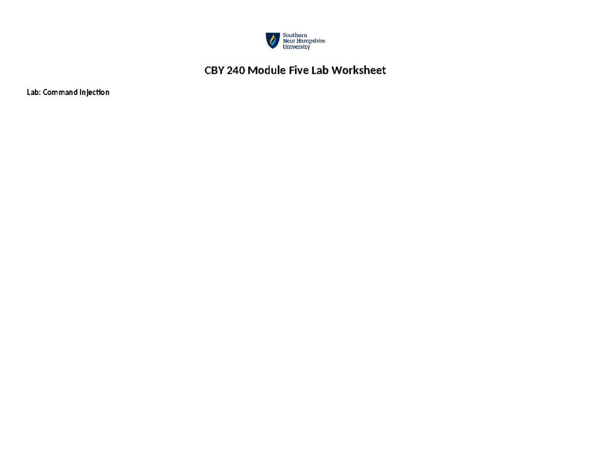 CYB 240 Module Five Lab Worksheet Mike Skaggs - CYB 240 - CBY 240 ...