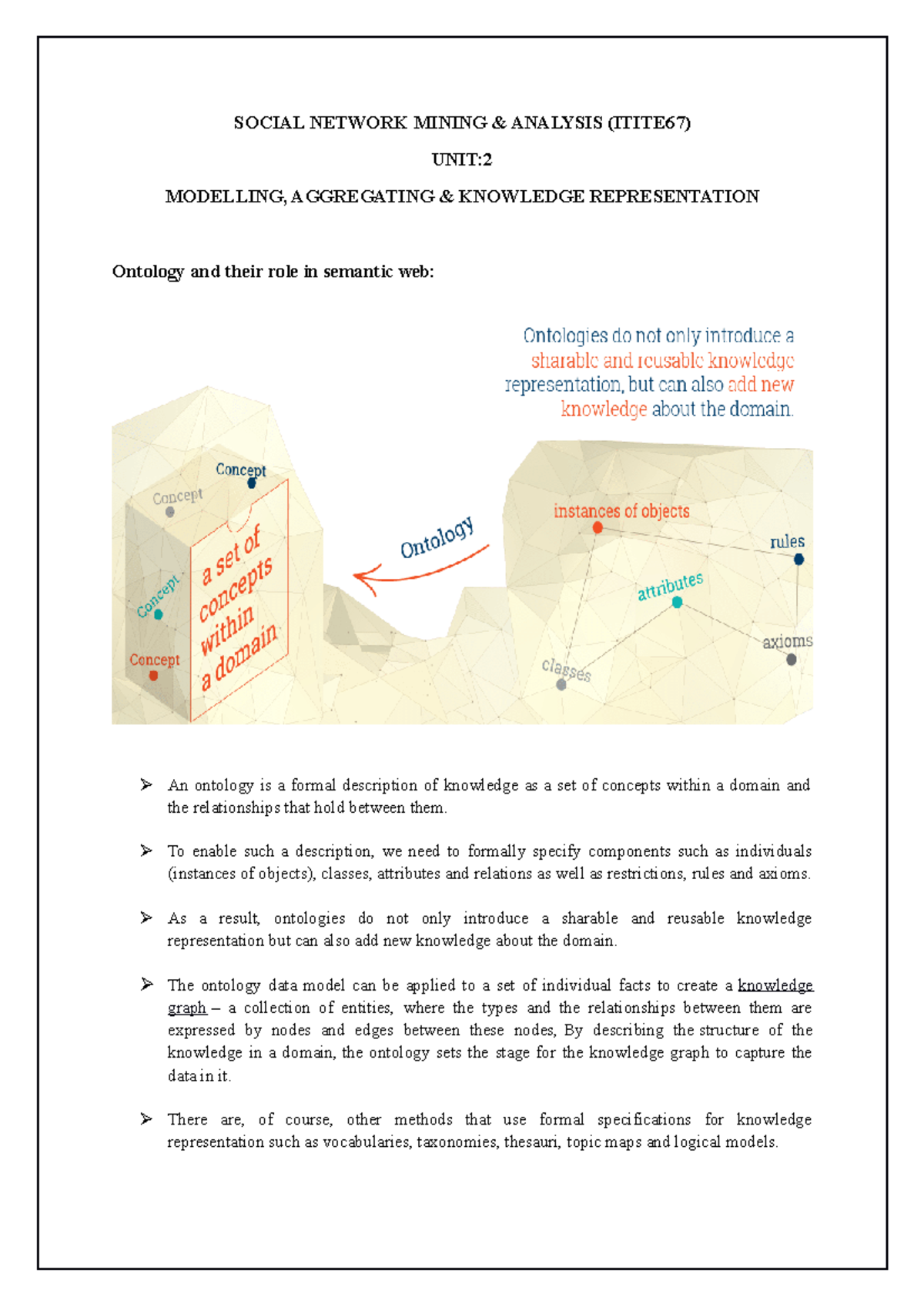 Social Network Mining - UNIT 2 - SOCIAL NETWORK MINING & ANALYSIS ...