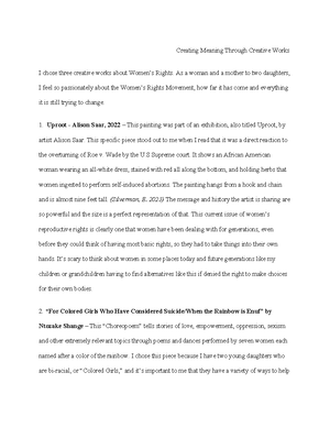 Module Five Project Draft Template - HUM 102 Module Five Project Draft ...