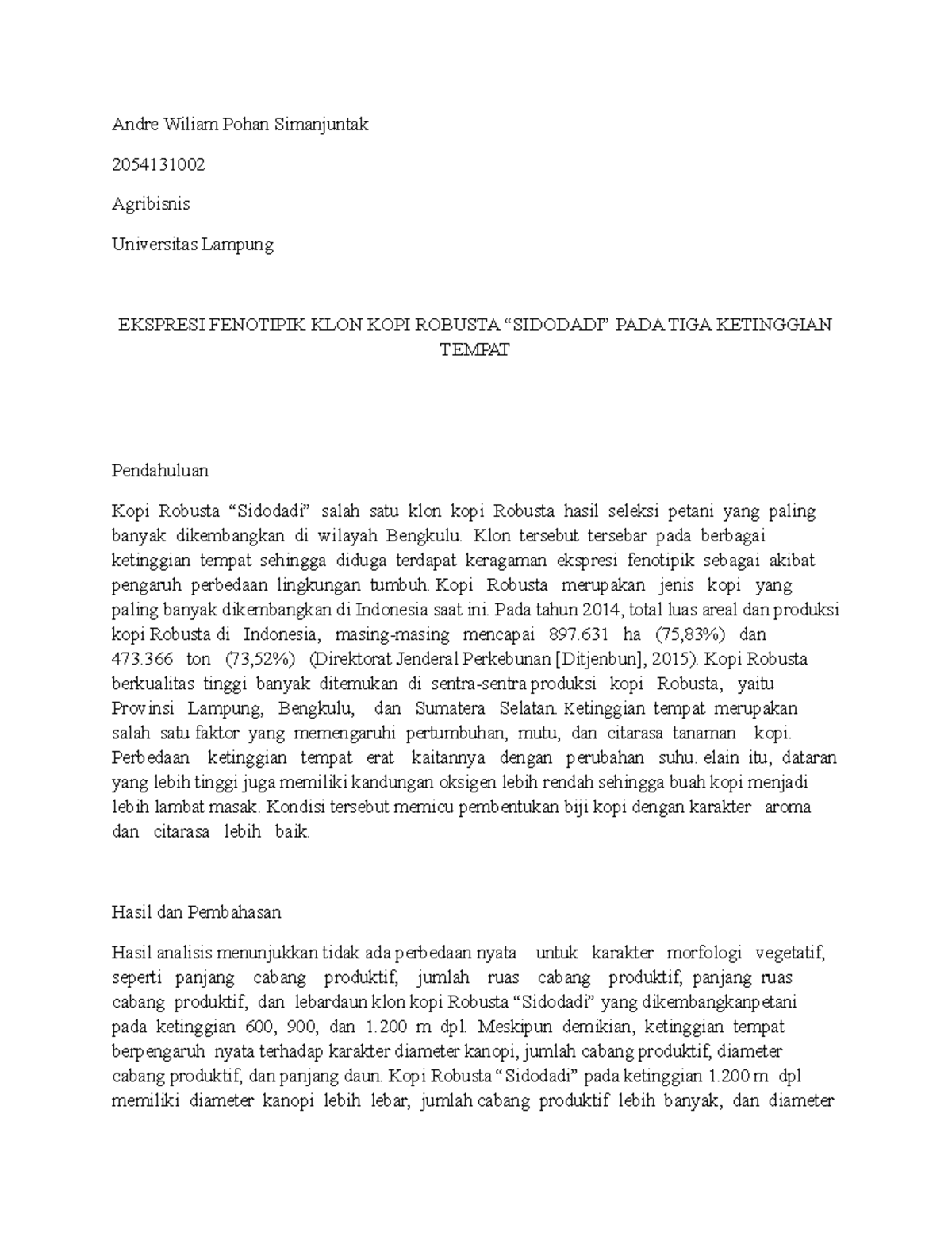 KMMI3 Andre Wiliam Pohan Simanjuntak 2054131002 - Andre Wiliam Pohan ...