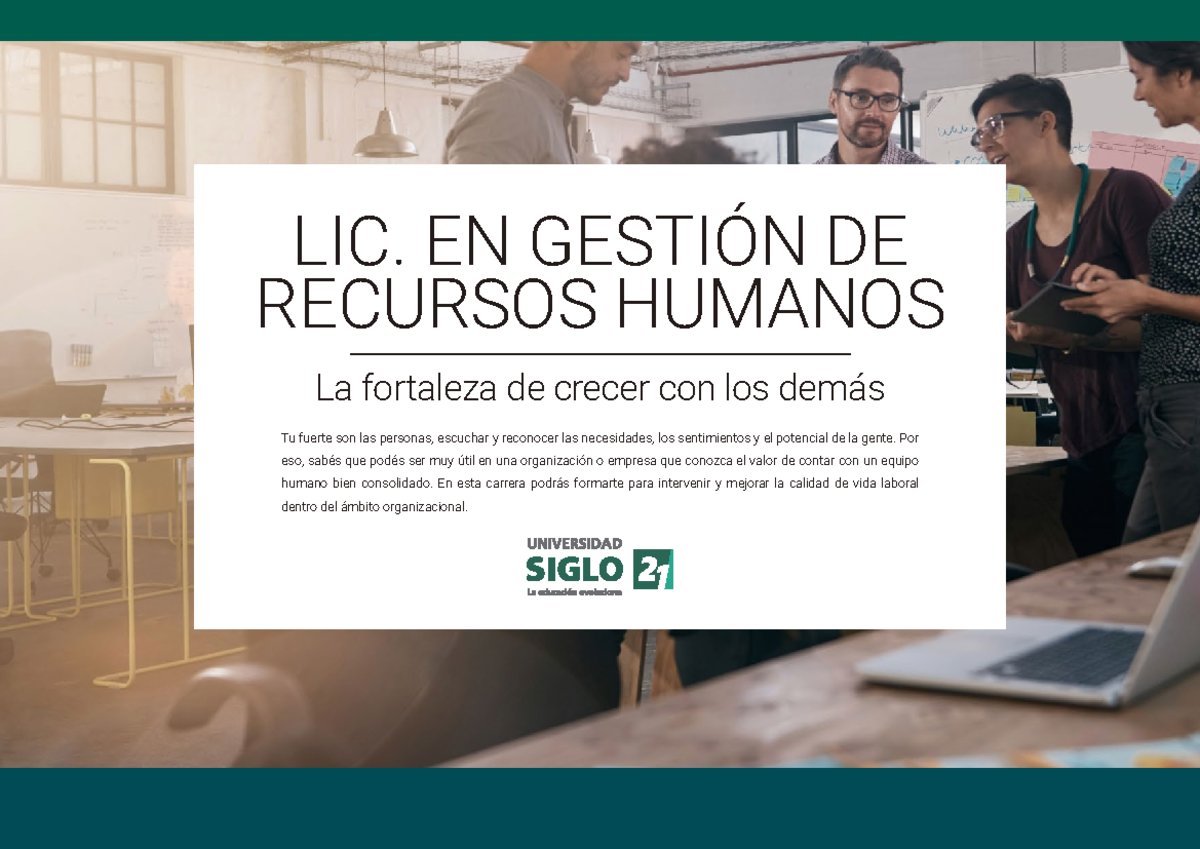 Lic-gestion-rrhh programa nsnsnf - Tu fuerte son las personas, escuchar ...