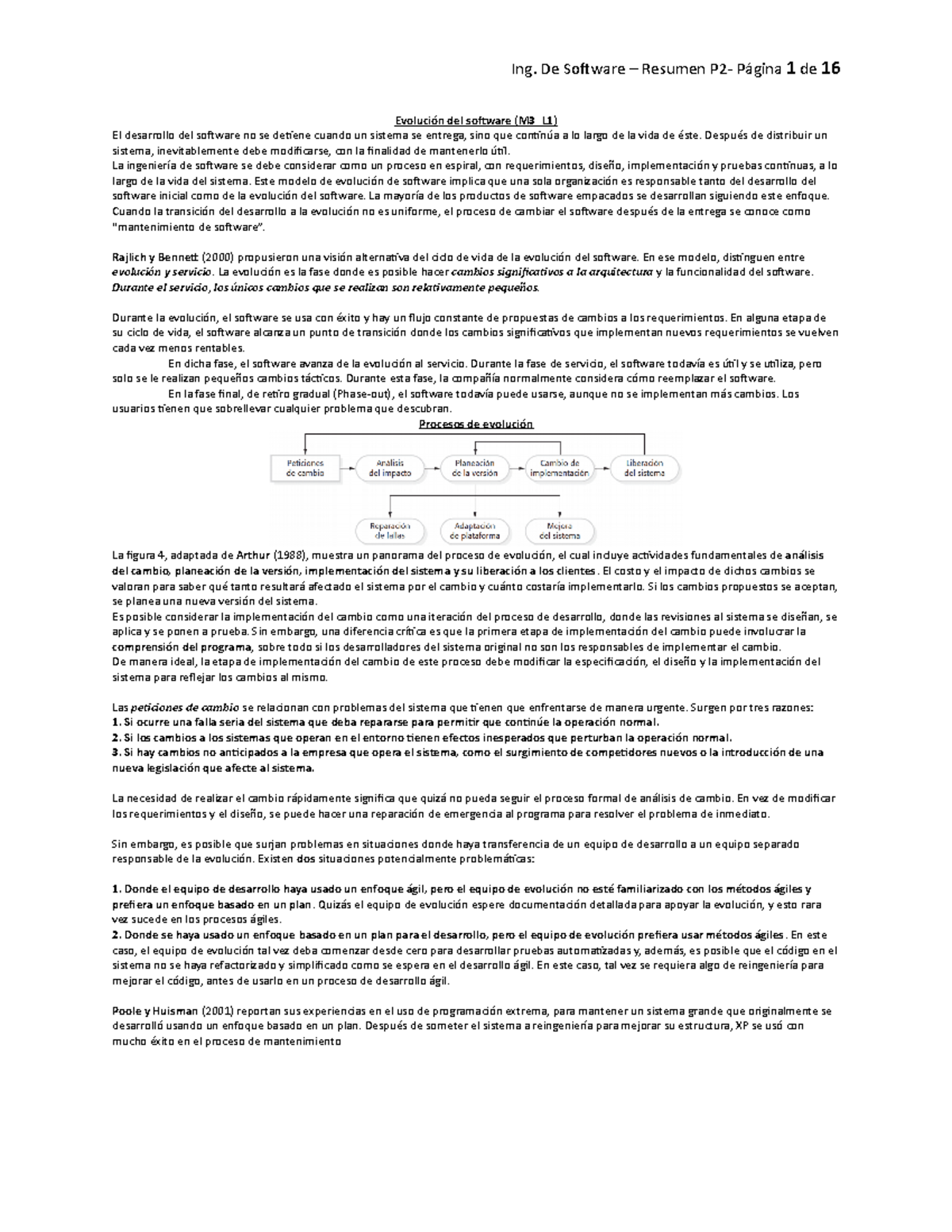 Resumen ing software parcial 2 siglo 21 - Evolución del software (M3_L1 ...