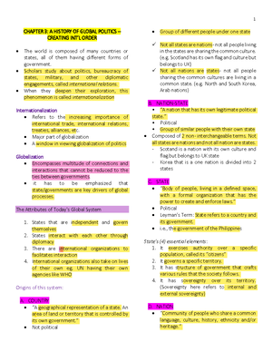 Lesson-1 - contempo - MODULE 1: The Structures of Globalization At the end of this Module, the ...