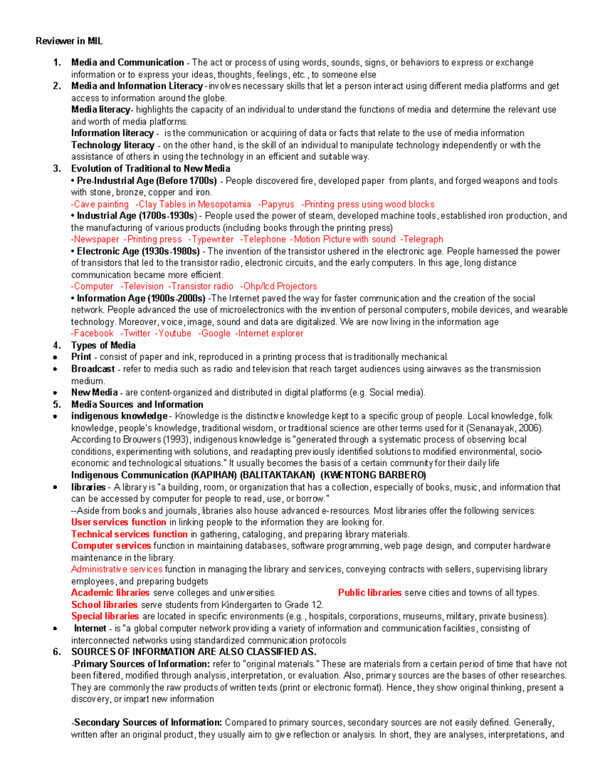 Reviewer-in-MIL - Reviewer in MIL 1. Media and Communication - The act ...