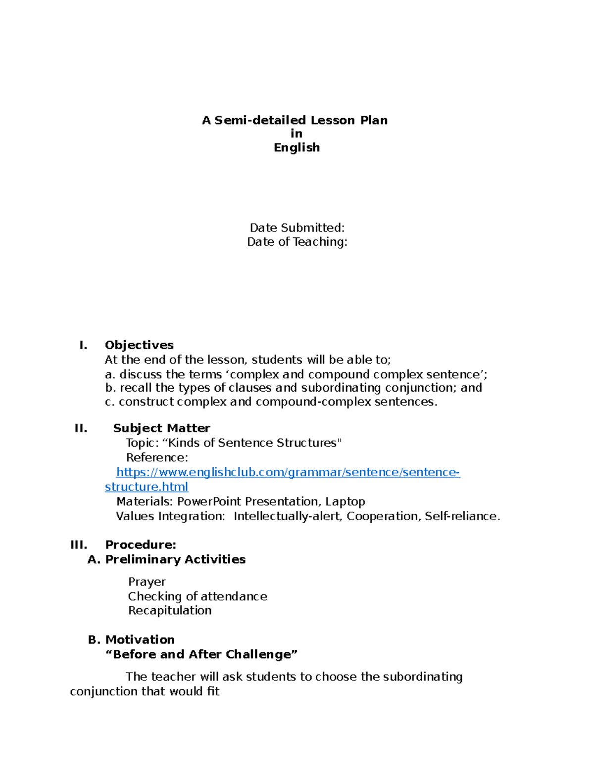 Complex-and-Compound-complex-sentence - Grammar - A Semi-detailed ...