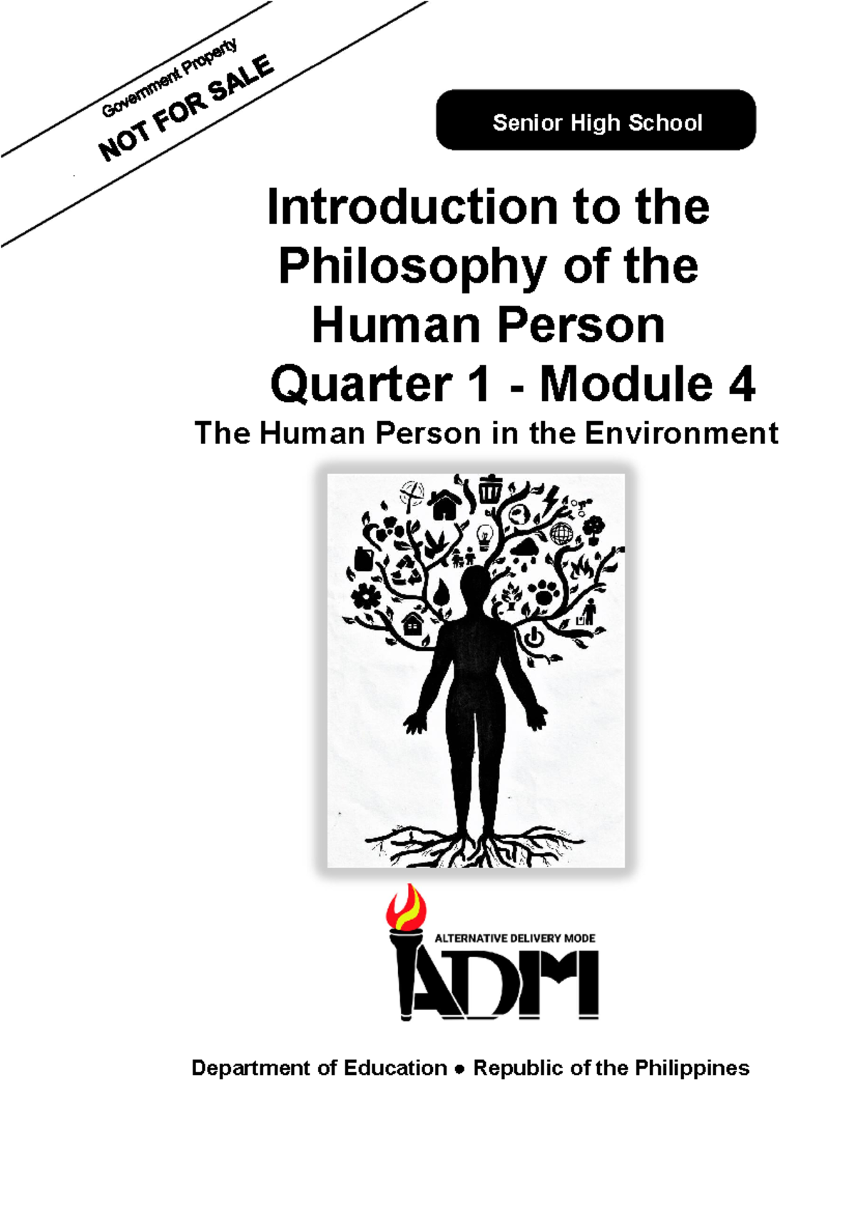 Introduction Philosophy 12 Q1 Mod4 V3 NOT Introduction To The