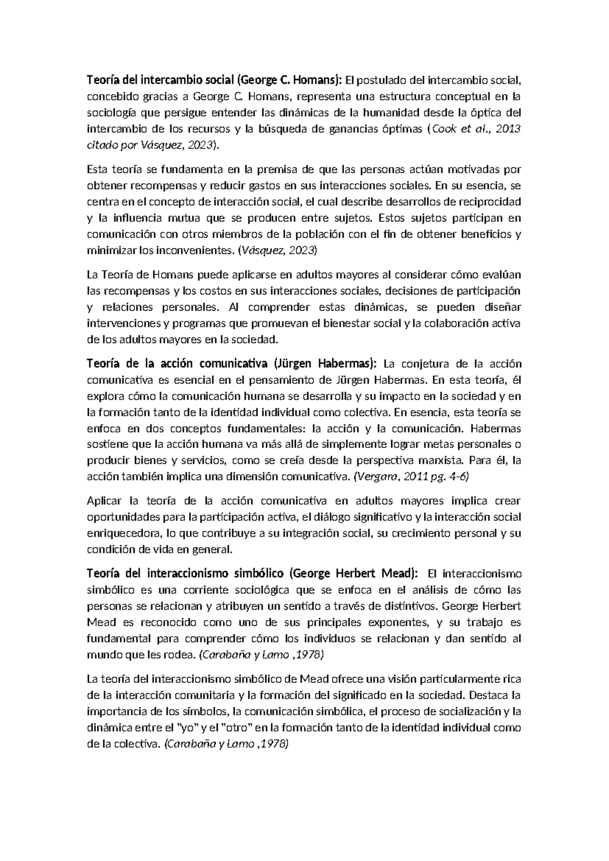 Teoría del intercambio social - Teoría del intercambio social (George C ...