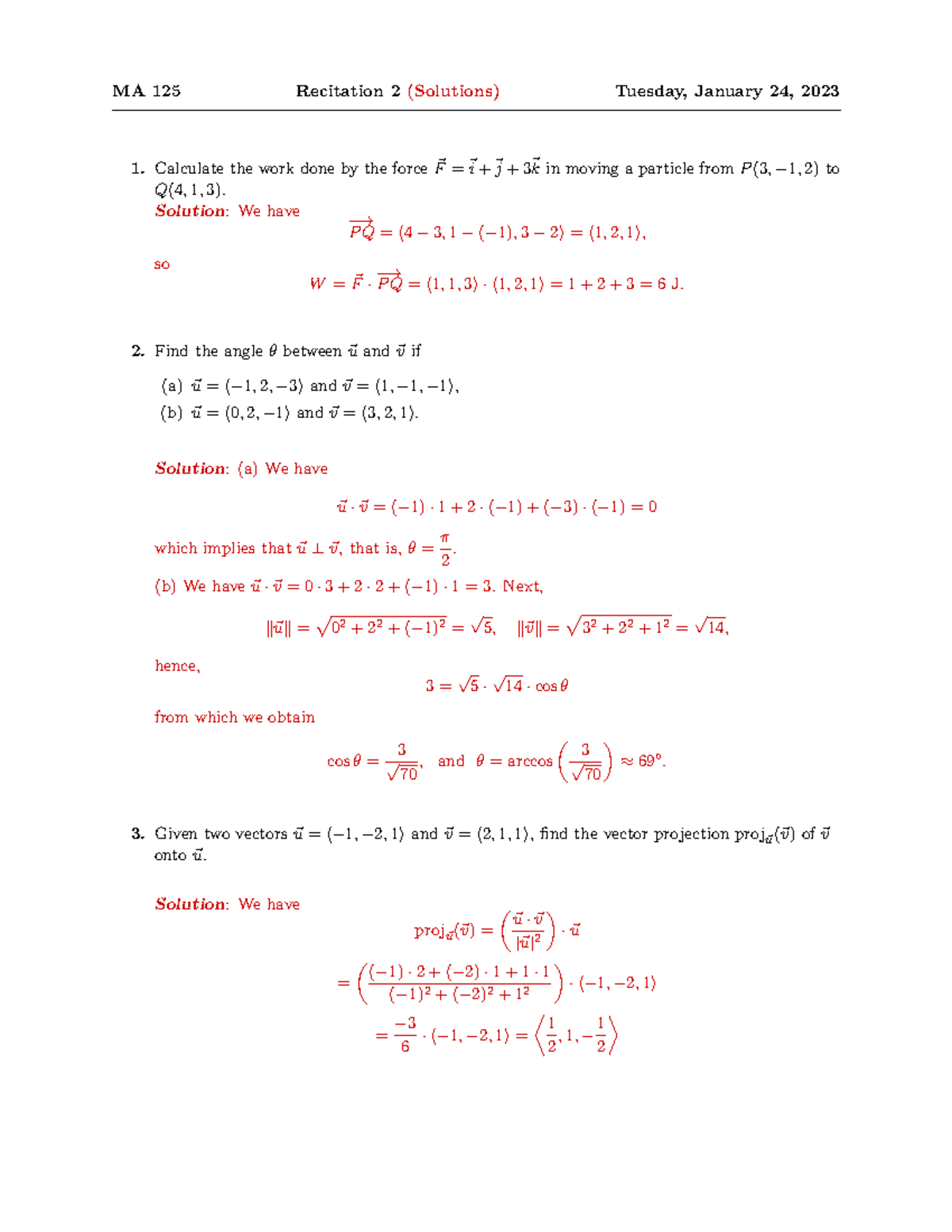 MA125 23S1 Rc2 sol - practice problems related to weekly lecture ...