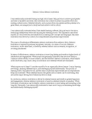 Key Components of Reflective Writing Assignment Activity Unit 5 - Key ...